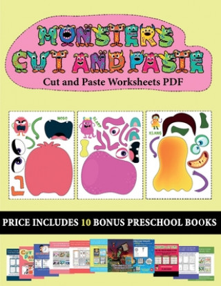 Cut and Paste Worksheets PDF (20 full-color kindergarten cut and paste ...