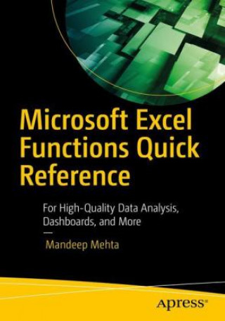 Microsoft Excel Functions Quick Reference | Libristo - Polska