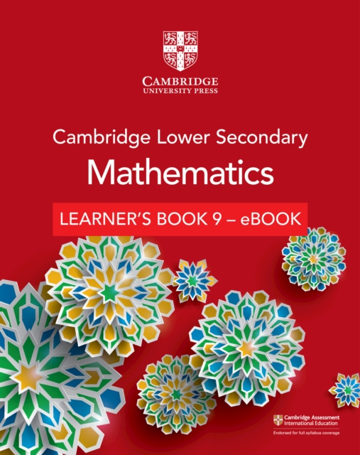 Cambridge Lower Secondary Mathematics Learner's Book 9 - eBook | E ...