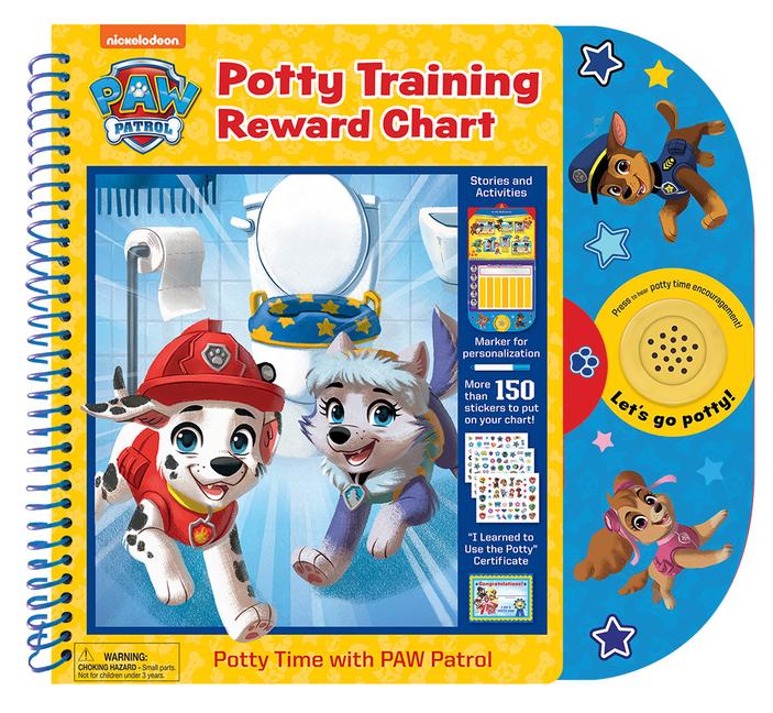 Paw Patrol Potty Training Reward Chart | Könyv kemény kötésű | Libristo ...