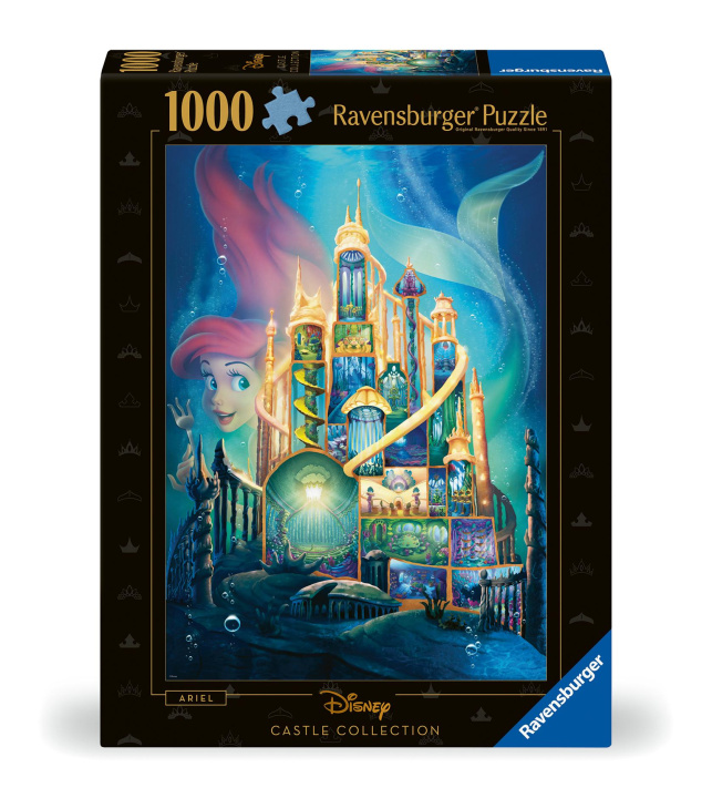 Ravensburger Puzzle 12000265 - Arielle - 1000 Teile Disney Castle ...