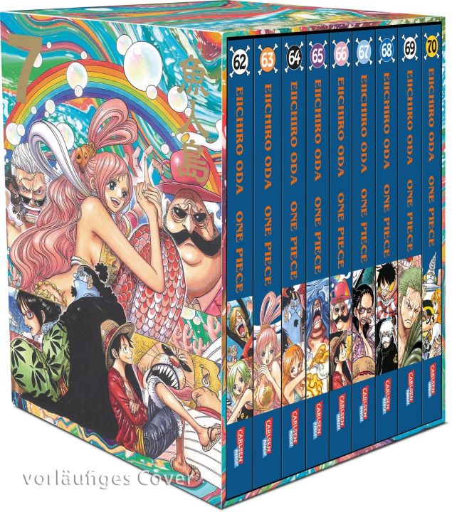 One Piece Sammelschuber 7: Fishman Island (inklusive Band 62-70) | Hra/Hračka hra | Enbook - Česko