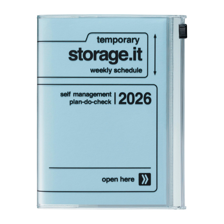 MARK'S 2025/26 Taschenkalender, A6 Storage.it // Blue | Libristo ...