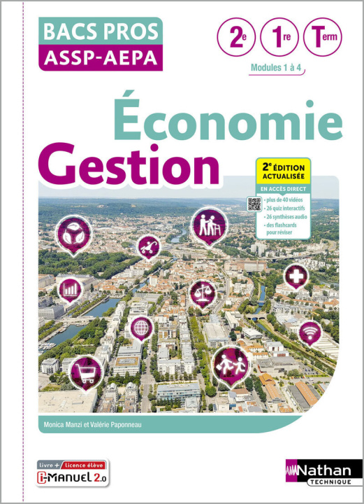 Économie-Gestion - 2de/1re/Term Bac Pro ASSP/AEPA - Éd. 2025 - Livre + licence | Libristo ...